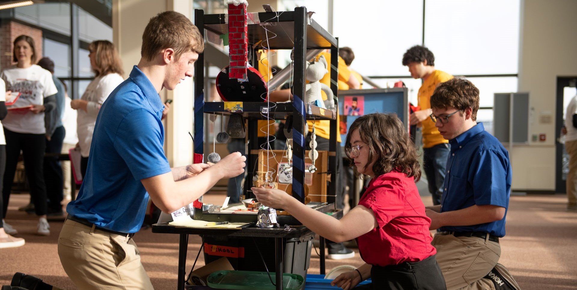 Creative Thinking on Display at Chain Reaction Contraption Contest