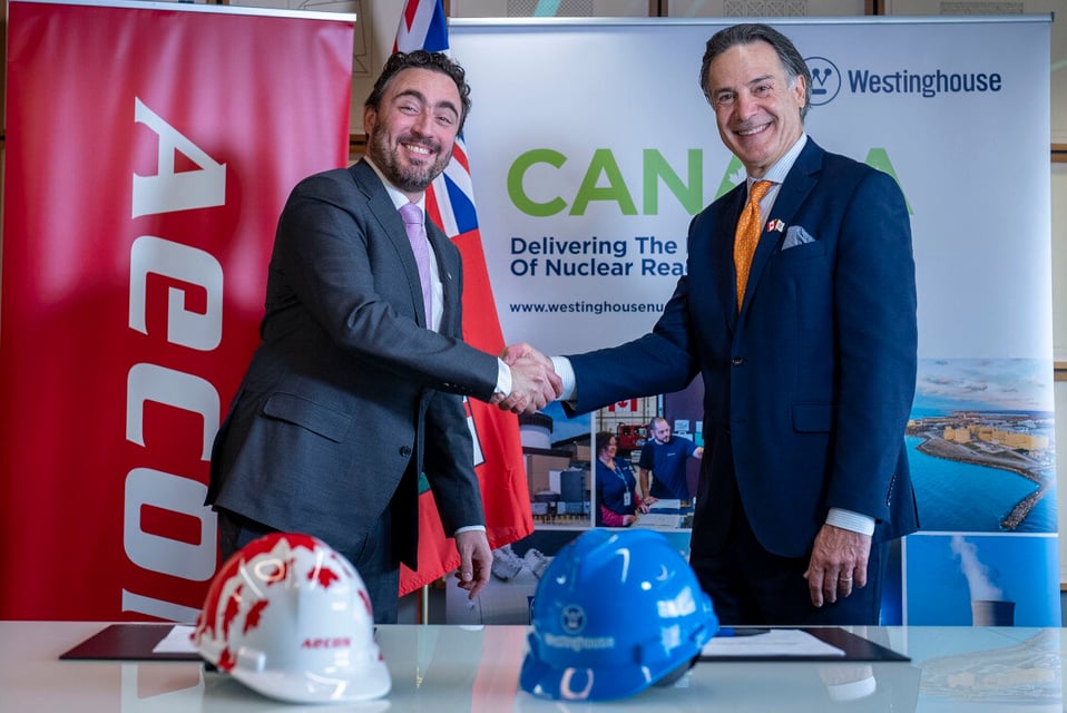 Westinghouse and Aecon Collaborate for the Development and Deployment of Advanced Nuclear New ...