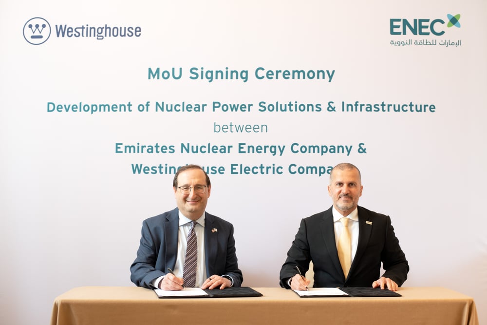ENEC and Westinghouse Sign Agreement to Accelerate Nuclear Energy ...