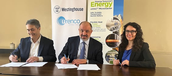 Westinghouse and Urenco Sign First Agreement to Support Fuel for eVinci ...
